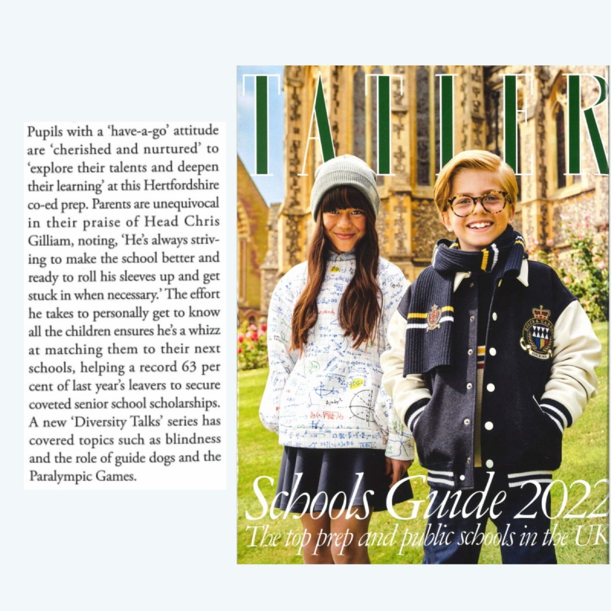 Heath Mount School - Heath Mount Featured In Tatler's Top Prep Schools Guide